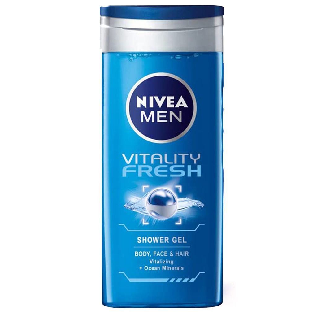 Buy Nivea Men Vitality Fresh Shower Gel 250 ml Online in UAE | Talabat UAE