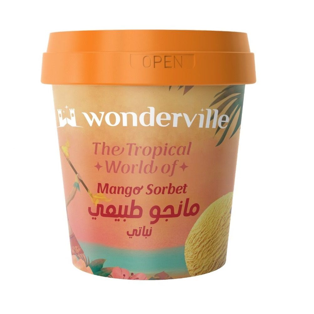 Buy Wonderville Mango Ice Cream, 150ml Online in Egypt | Talabat Egypt
