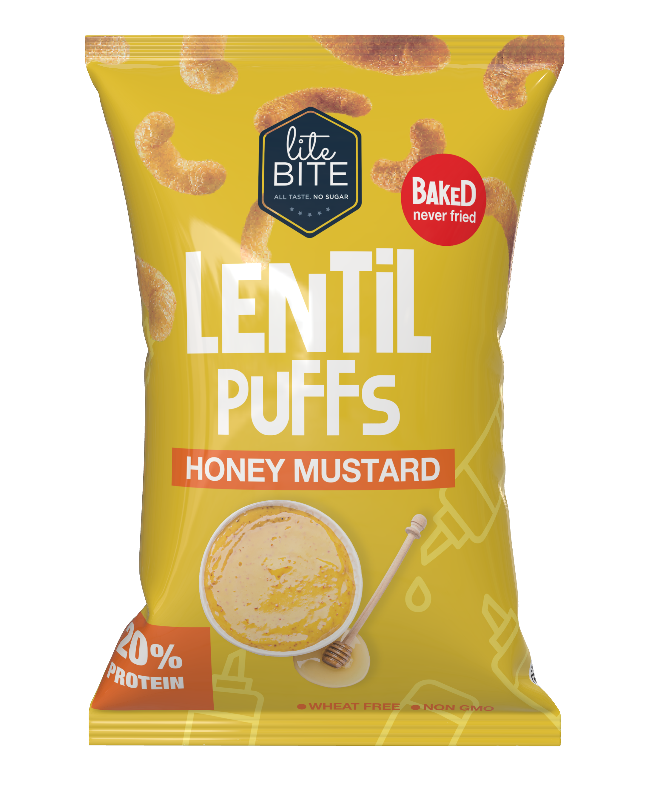 Buy Lite Bite Honey Mustard Protein Puffs, 40g Online in Egypt ...