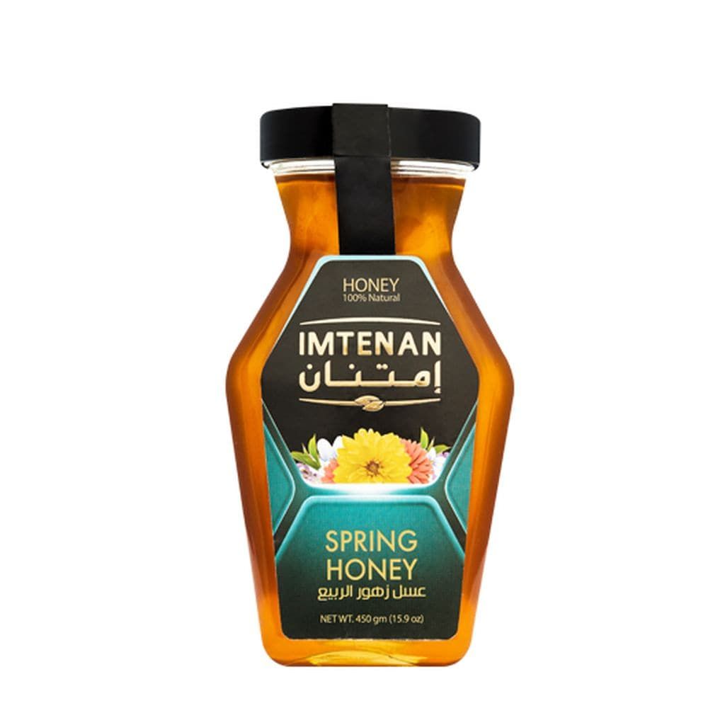 Buy Imtenan Spring blossom Honey 450 gm Online in Egypt | Talabat Egypt