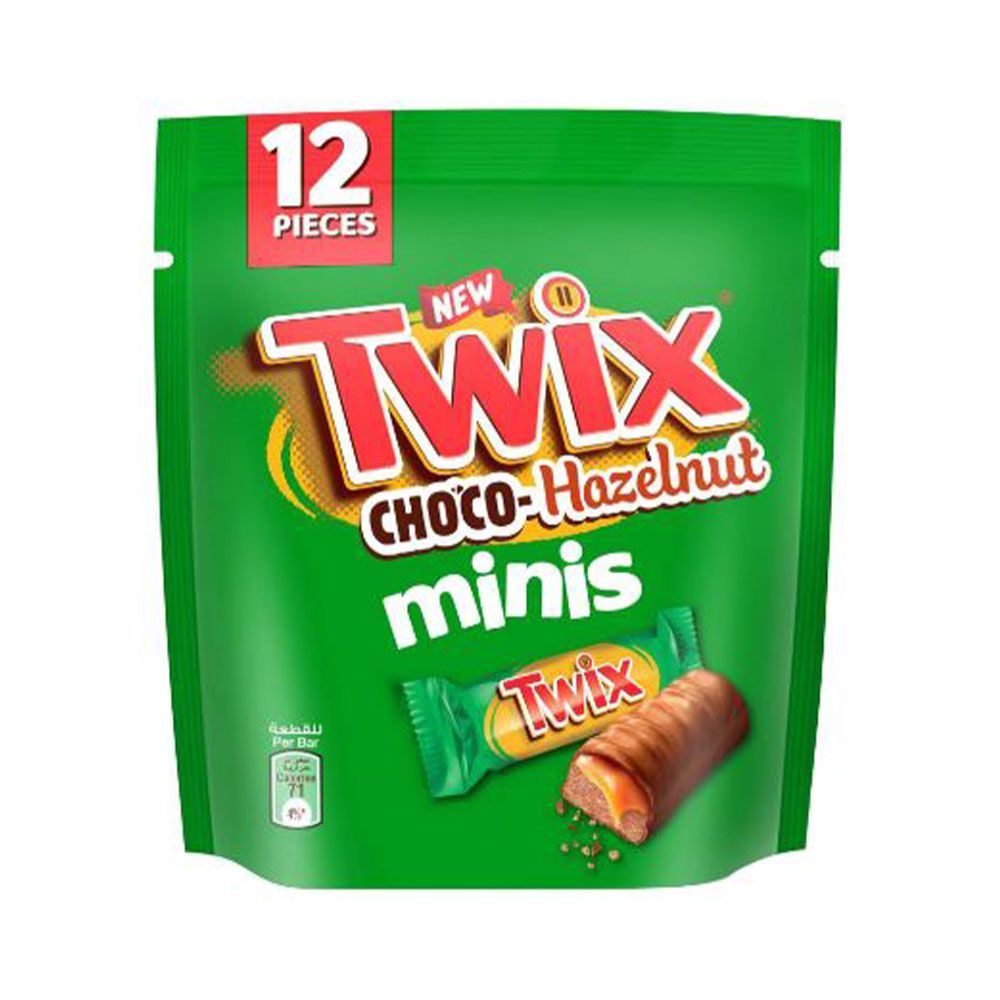 Buy Twix Minis Hazelnut Chocolate, 174g Online in UAE | Talabat UAE