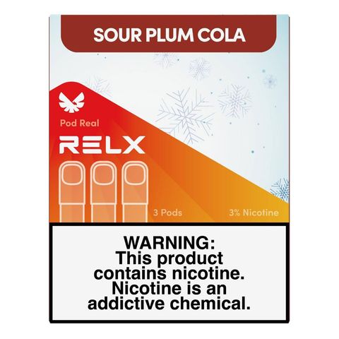 RELX Pod Real 3 Pods Sour Plum Cola 3 Pieces delivery near you ...