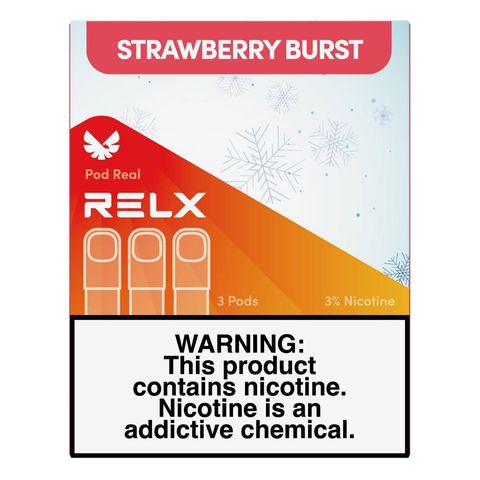 RELX Pod Real 3 Pods Strawberry Burst 3 Pieces delivery near you ...