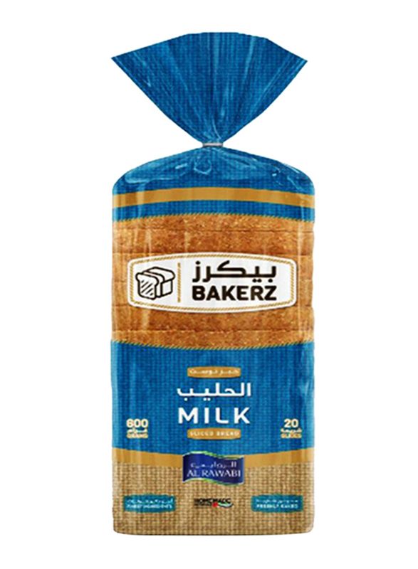 Buy Al Rawabi Sliced Milk Bread, 600g Online in UAE | Talabat UAE