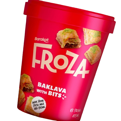 Buy Barakat Froza Baklava Ice Cream, 475ml Online in Oman | Talabat Oman
