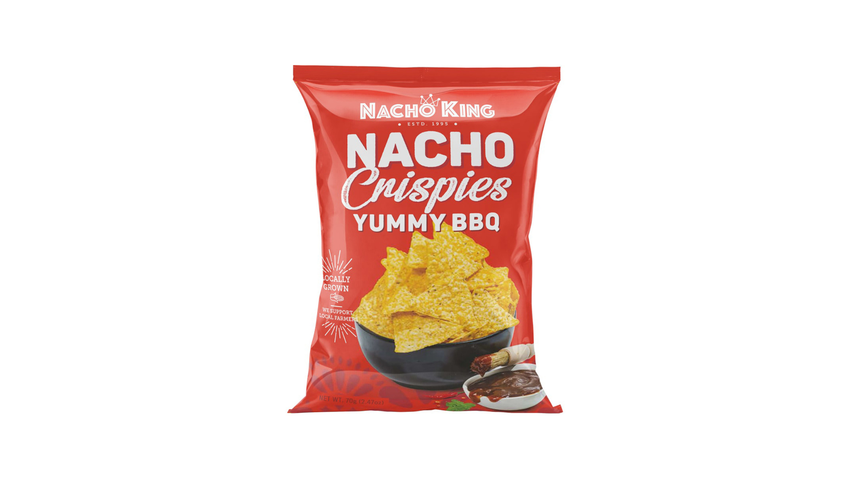 Nacho King Crispies Yummy BBQ 70g delivery in the Philippines | foodpanda