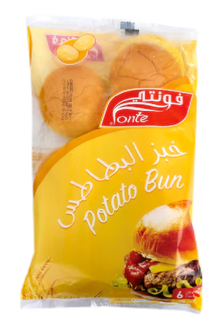Buy Fonte Fresh Potato Bun, 6 Pieces, 400g Online in Bahrain | Talabat ...