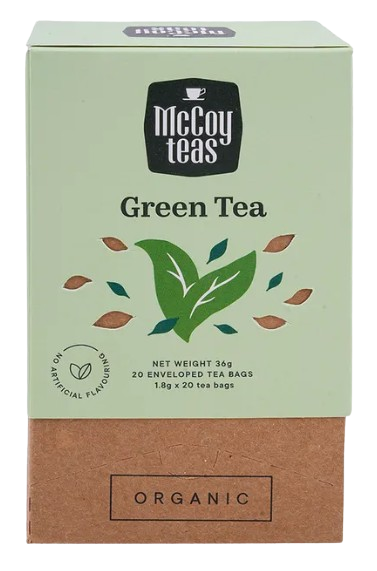 Buy Mccoy Organic Green Tea Enveloped Tea Bags, 20x2g Online in Bahrain ...