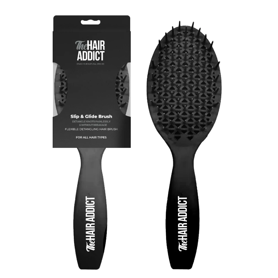 Buy The Hair Addict Slip & Glide Brush - Black Online in Egypt ...