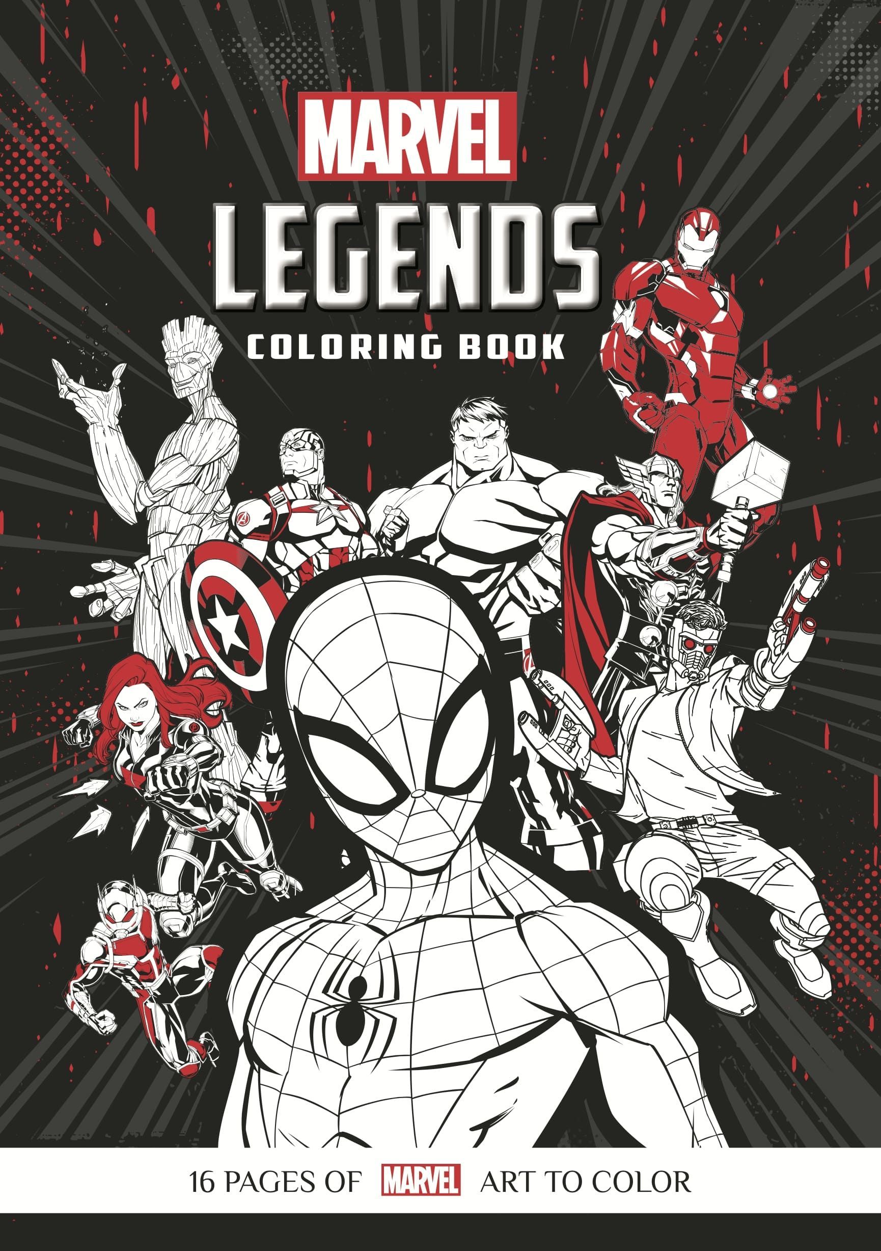 Buy Marvel Legend Coloring Book Online in Egypt | Talabat Egypt