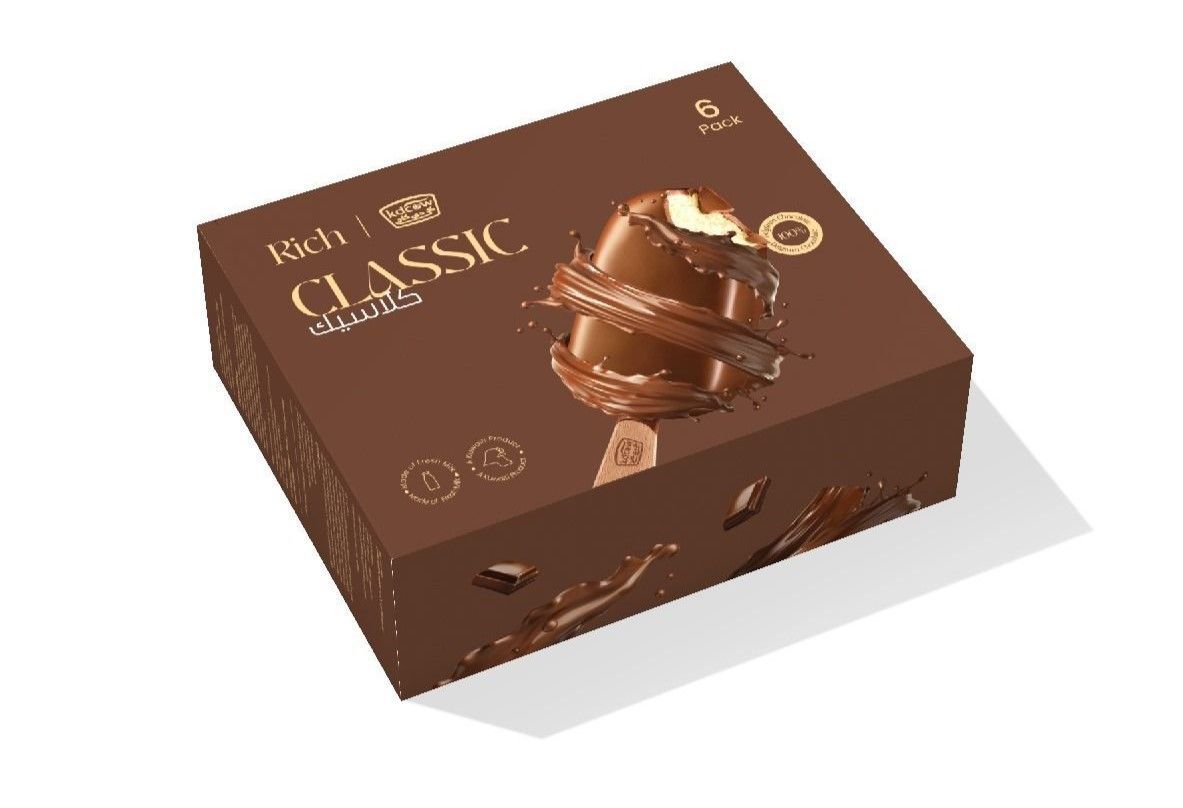 Buy Kdcow Rich Classic Ice Cream, 6x100ml Online in Kuwait | Talabat Kuwait