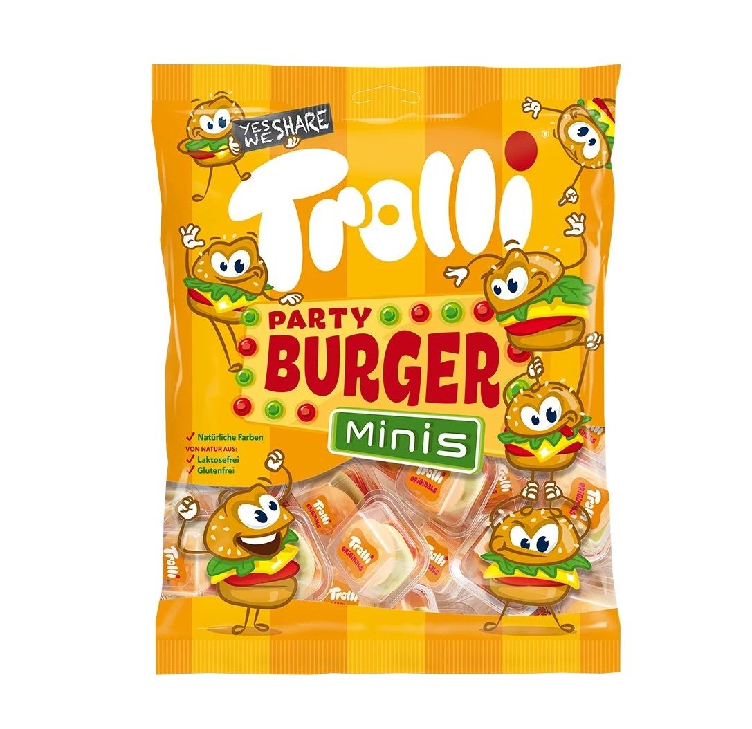 Buy Trolli Minis Party Burger Gummi Candy Bag, 70g Online in Bahrain ...