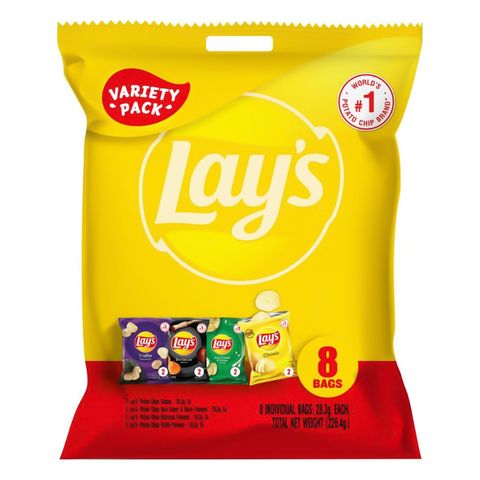 Lay's Variety Pack 8 x 28.3g delivery near you | foodpanda Malaysia
