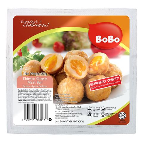 Bobo Cheese Chicken Meatball 200g delivery near you | foodpanda Malaysia