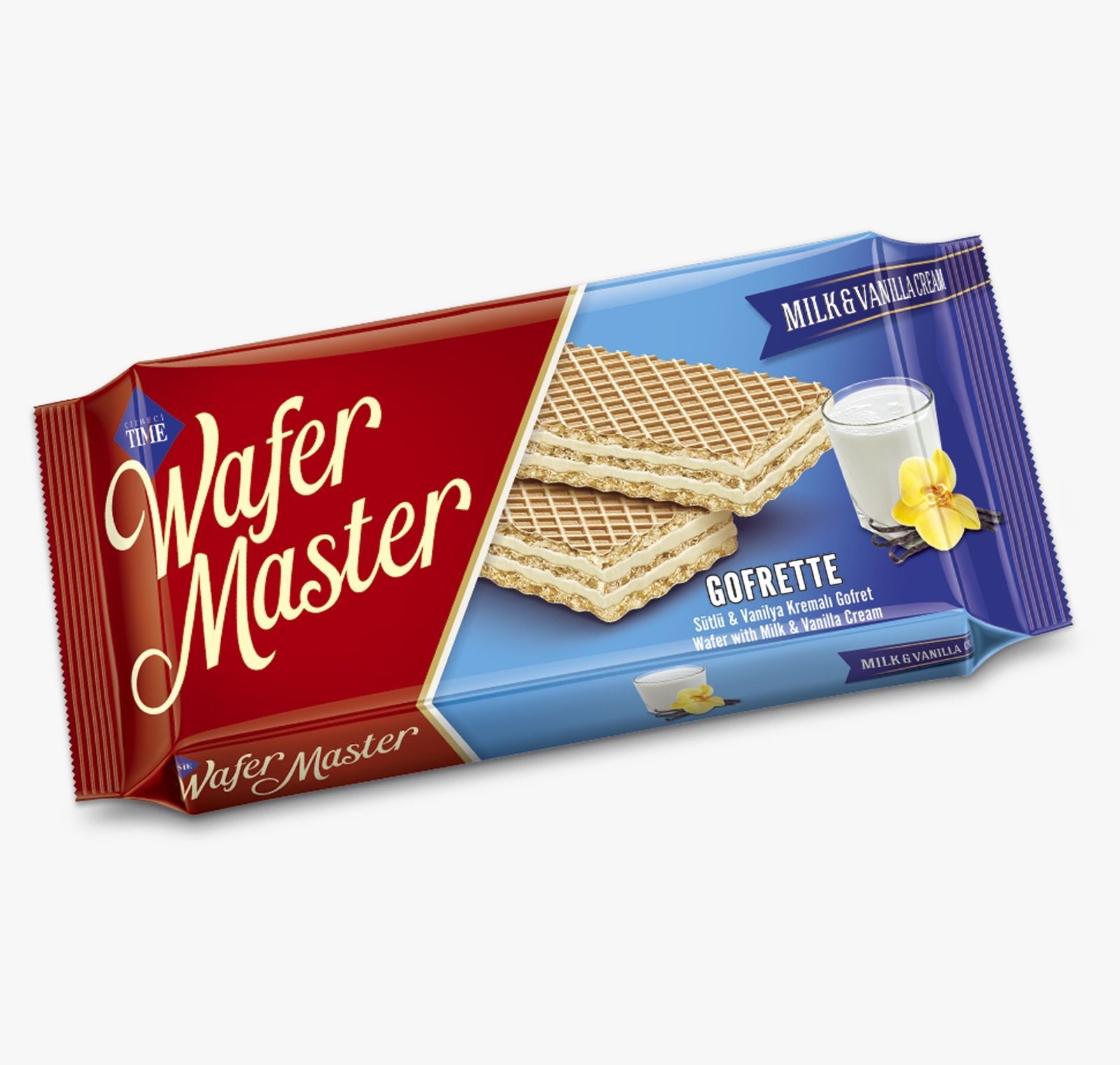 Buy Time Wafer Master Gofrette Wafers with Milk & Vanilla Cream, 35g ...