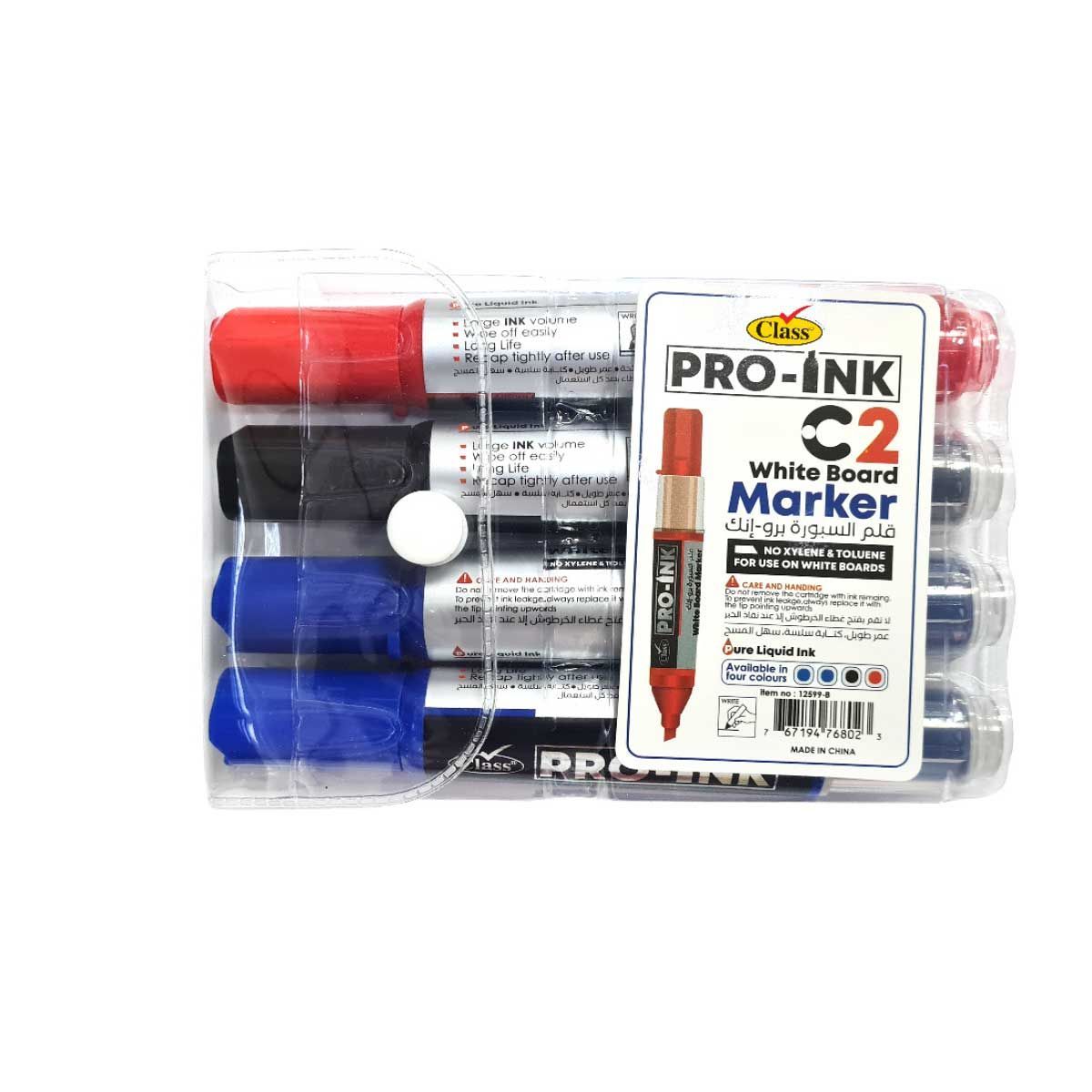 Buy Class C2 White Board Marker, 3 Colors, 4 Pieces Set Online in ...