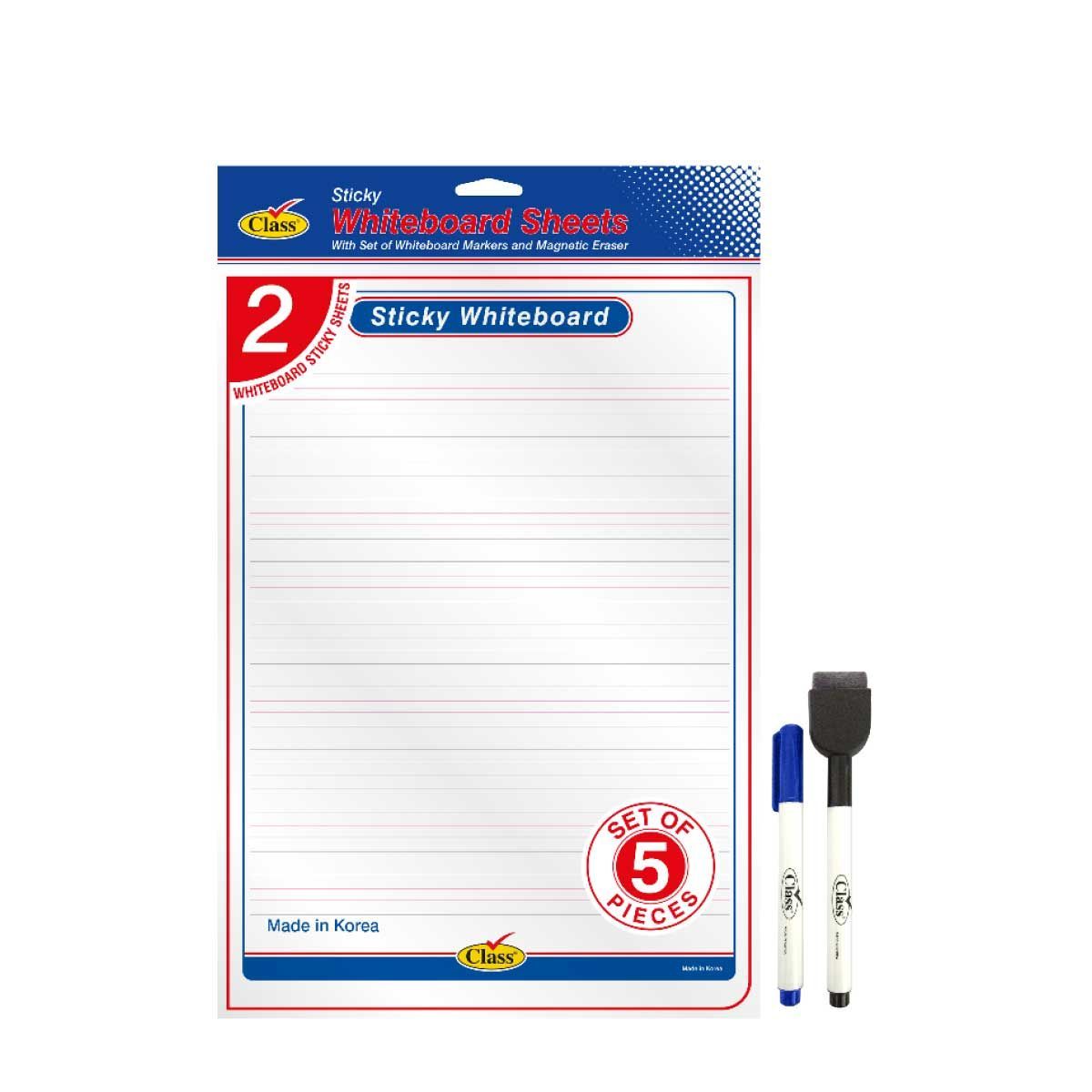 Buy Class Stickable White Board, 5 x 1 Online in Kuwait | Talabat Kuwait