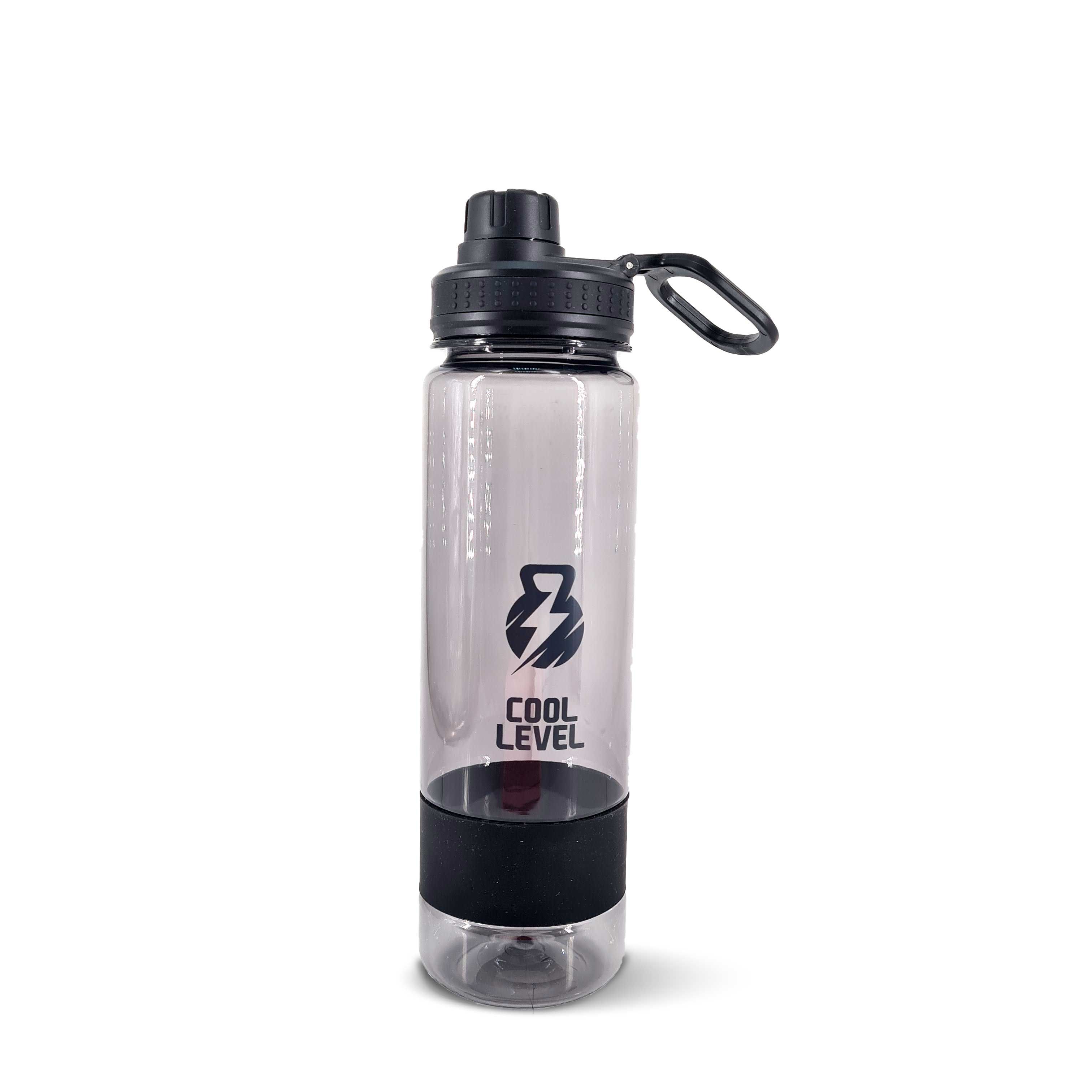 Buy Cool Level Plastic Water Bottle - Grey, 900ml Online in Kuwait | Talabat Kuwait