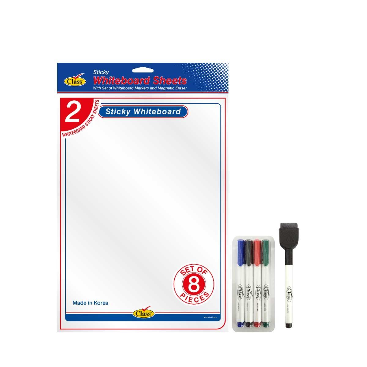 Buy Class Stickable White Board 8 X 1 Online in Kuwait | Talabat Kuwait