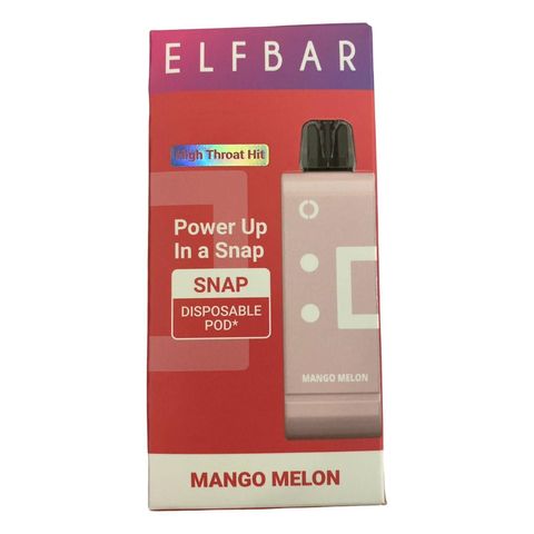 Elfbar Snap 14k Puffs Prefilled Cartridge Mango Melon 1 Piece delivery ...