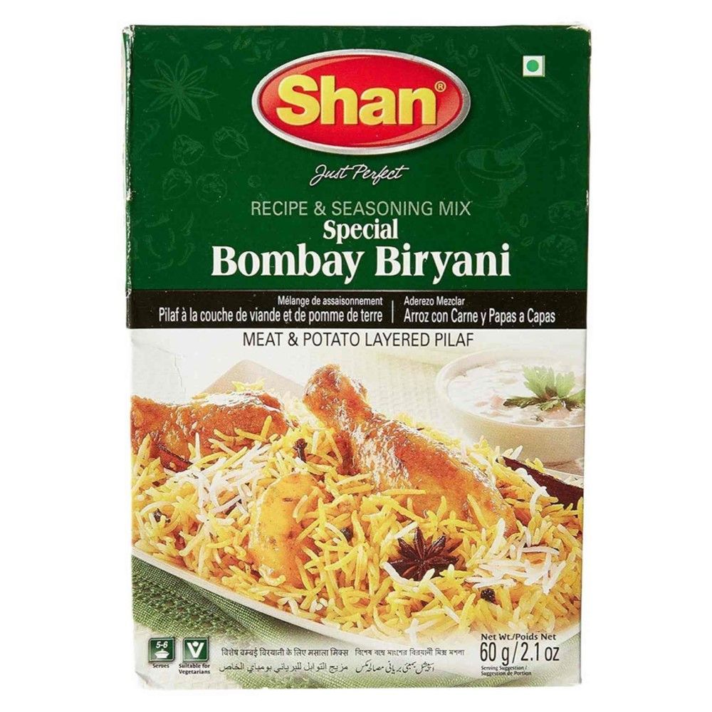 Buy Shan Bombay Biriyani Mix 60 g Online in UAE | Talabat UAE
