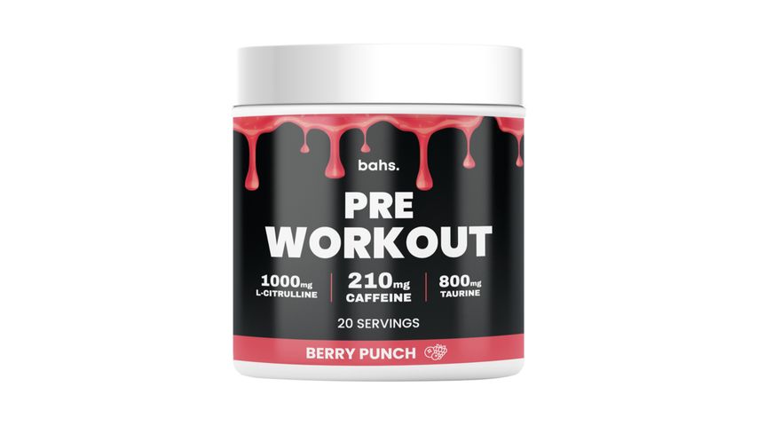 Bahs. Berry Punch Pre Workout 300 g - yemeksepeti.com