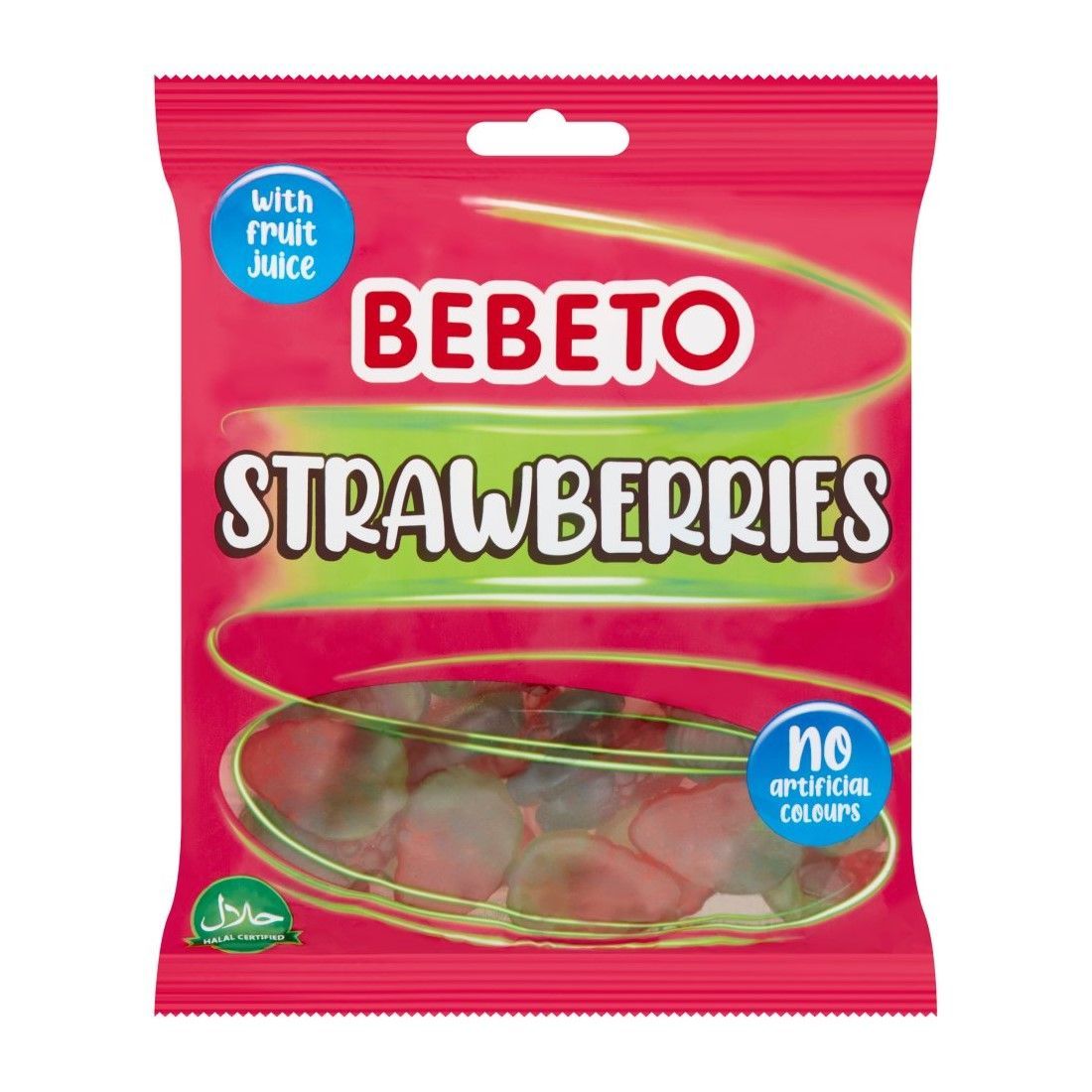 Buy Bebeto Strawberry Flavor Gummy Candy, 150g Online in Kuwait ...