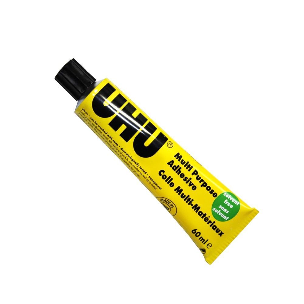 Buy Uhu All Purpose Adhesive Strong Clear Glue, 60ml Online in Bahrain ...