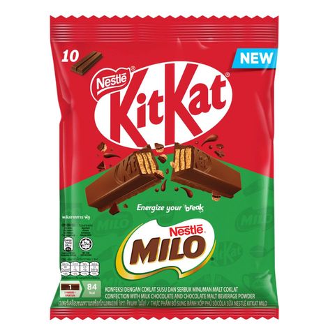 Kitkat Milo Sharebag 10 x 16g delivery near you in Singapore | foodpanda