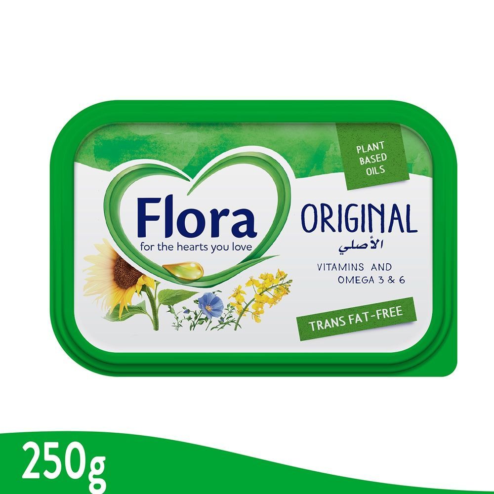 Buy Flora Plant Based Spread Original, 250g Online in Bahrain | Talabat Bahrain