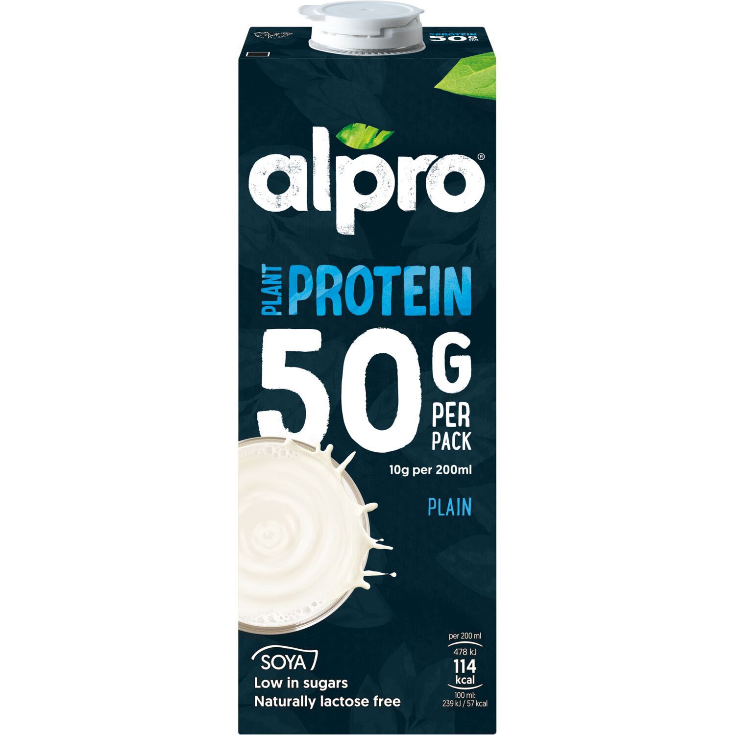 Buy Alpro Plant Protein Plain Soya Drink, 1L Online in Bahrain ...