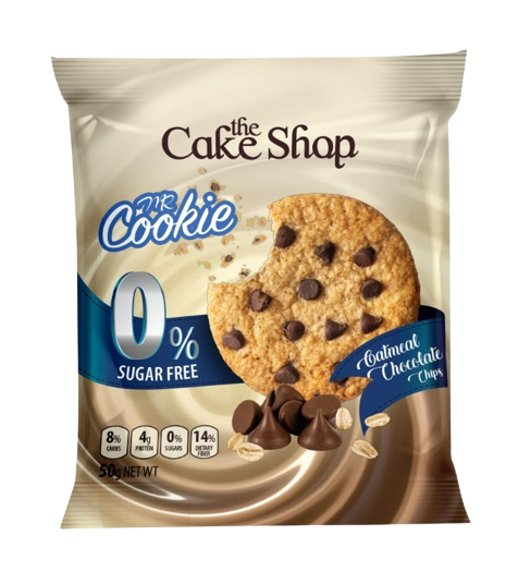 Buy Mr.Cookie Oatmeal Chocolate Chips Cookie Sugar Free, 50g Online in ...