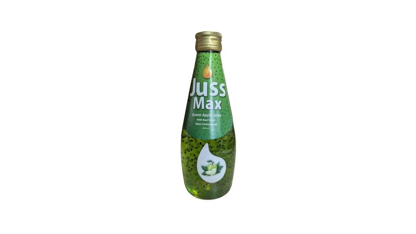 Juss Max Green Apple Juice With Basil Seed 290ml delivery in Bangladesh ...