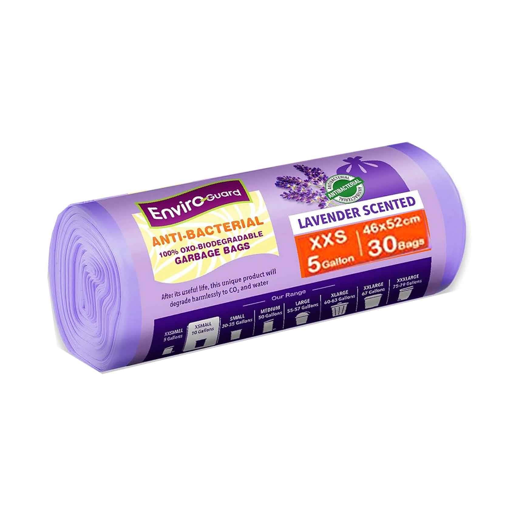 Buy Enviro Care Biodegradable Lavender scented Garbage Bags, 46cm x ...