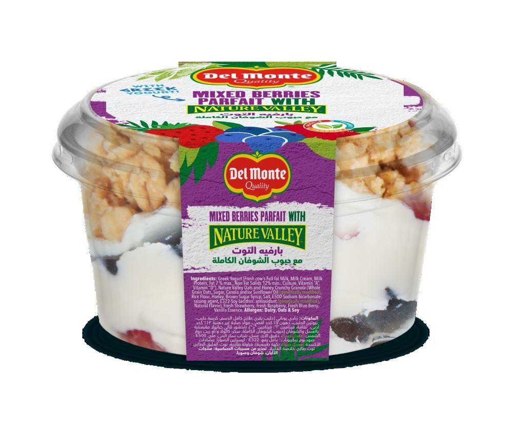 Buy Del Monte Mixed Berry Granola Parfait, 170g Online in UAE | Talabat UAE