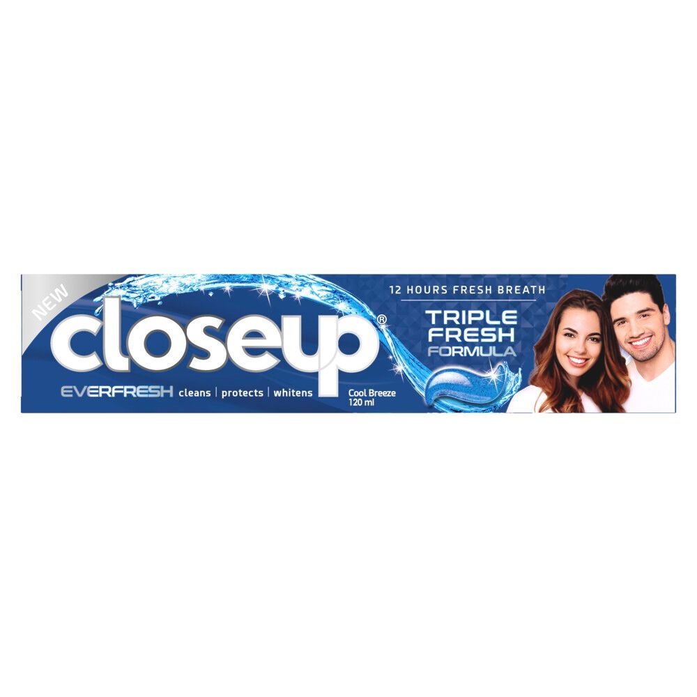 Buy Close Up Triple Fresh Formula Cool Breeze Toothpaste, 120ml Online ...