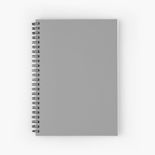 Buy Class Pp Colored Spiral Notebook, 10x8 Light Grey, 100 Sheets ...