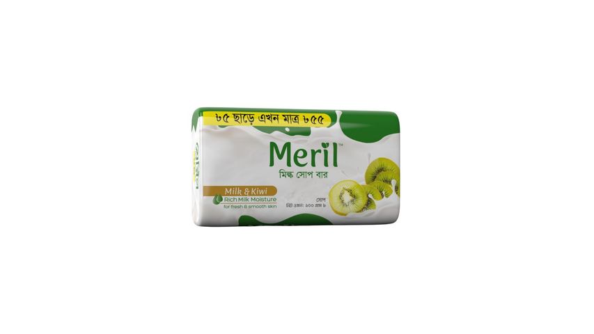 Meril Milk Soap Bar Milk & Kiwi 100g delivery in Bangladesh | foodpanda