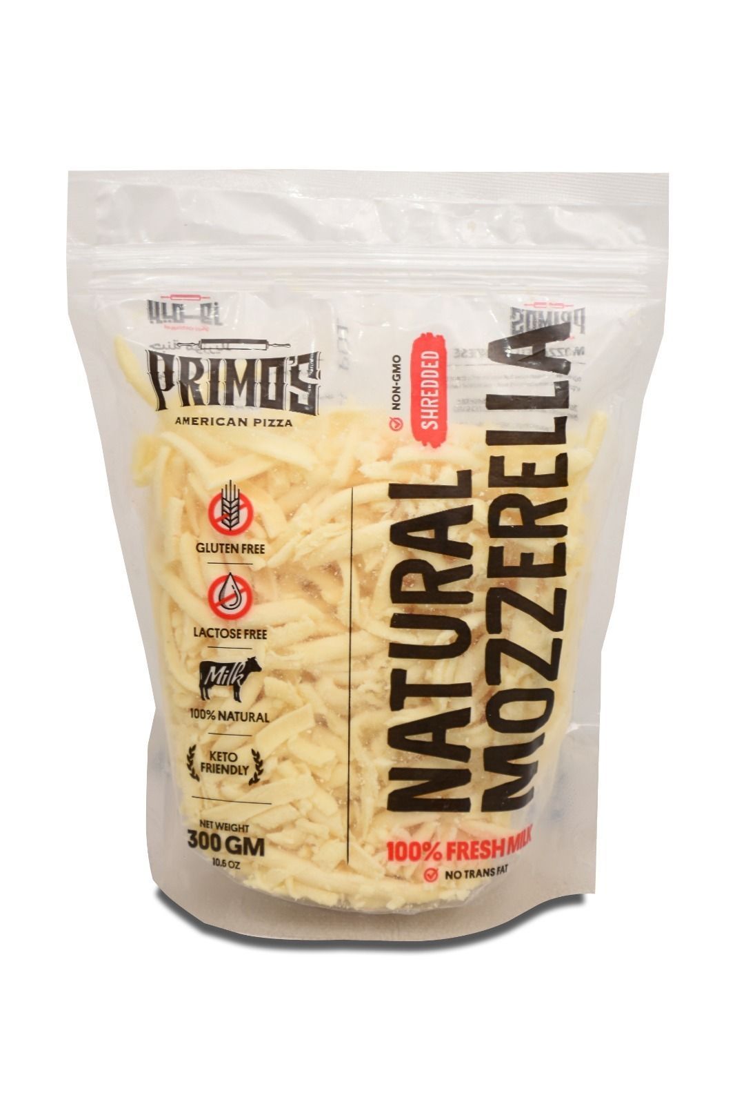 Buy Primo's Mozzarella Cheese, 300g Online in Egypt | Talabat Egypt