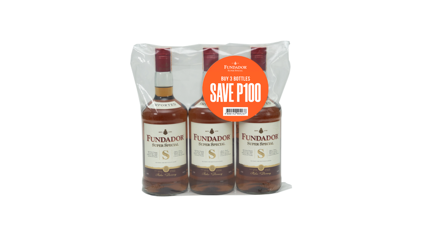 Fundador Super Special (Buy 3 Bottles Save P100) 4420ml delivery in the ...