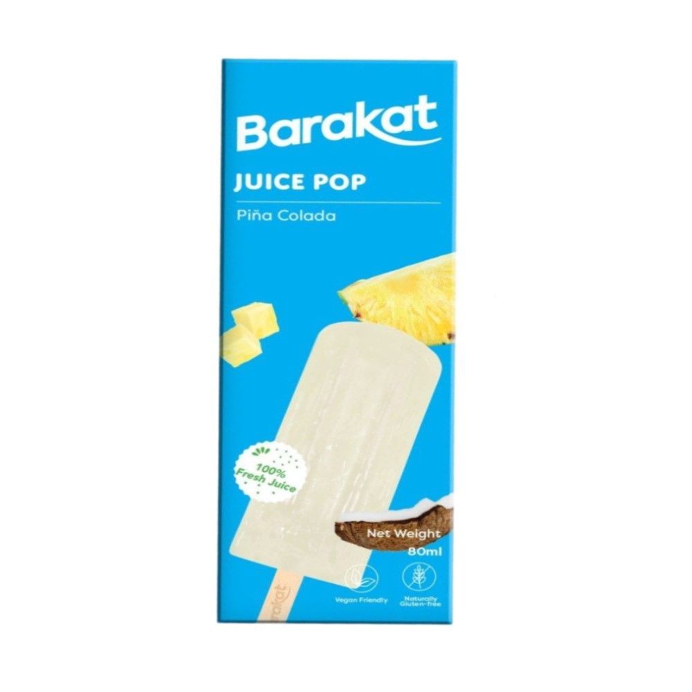 Buy Barakat Pina Colada Juice Pop, 80ml Online in Kuwait | Talabat Kuwait