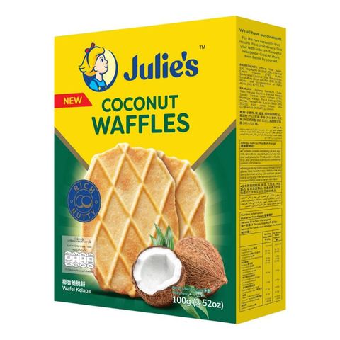 Julie's Coconut Waffles 100g delivery near you | foodpanda Malaysia