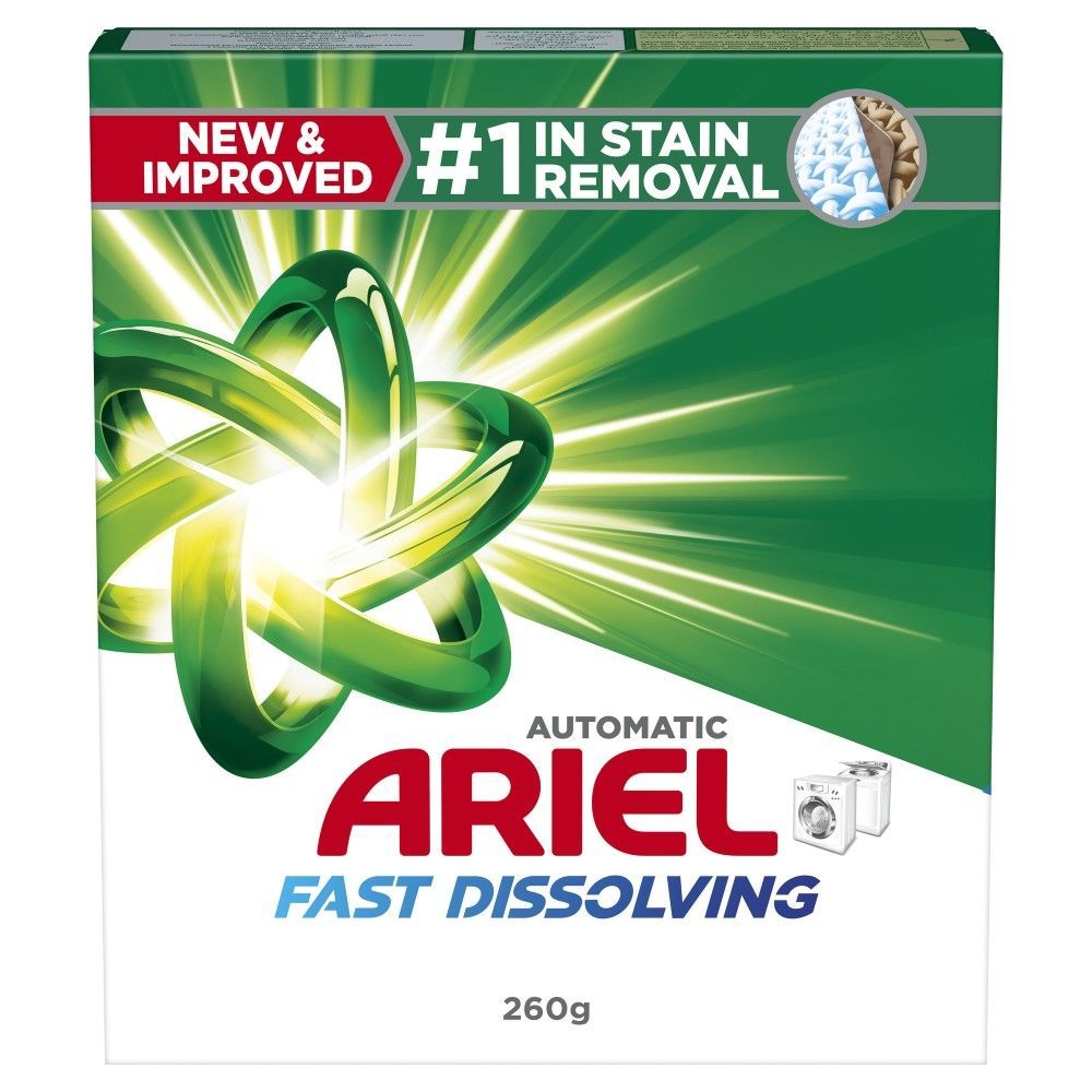 Buy Ariel Automatic Laundry Powder Detergent Original Scent 260 g ...