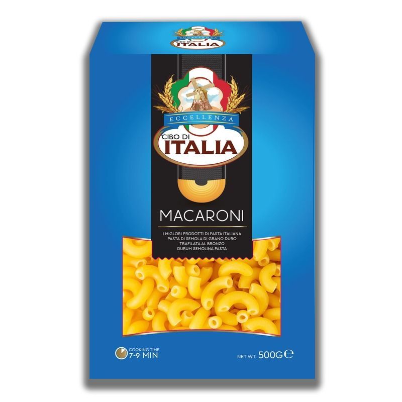 Buy Cibo Di Italia Pasta Macaroni Rigate, 500g Online in UAE | Talabat UAE