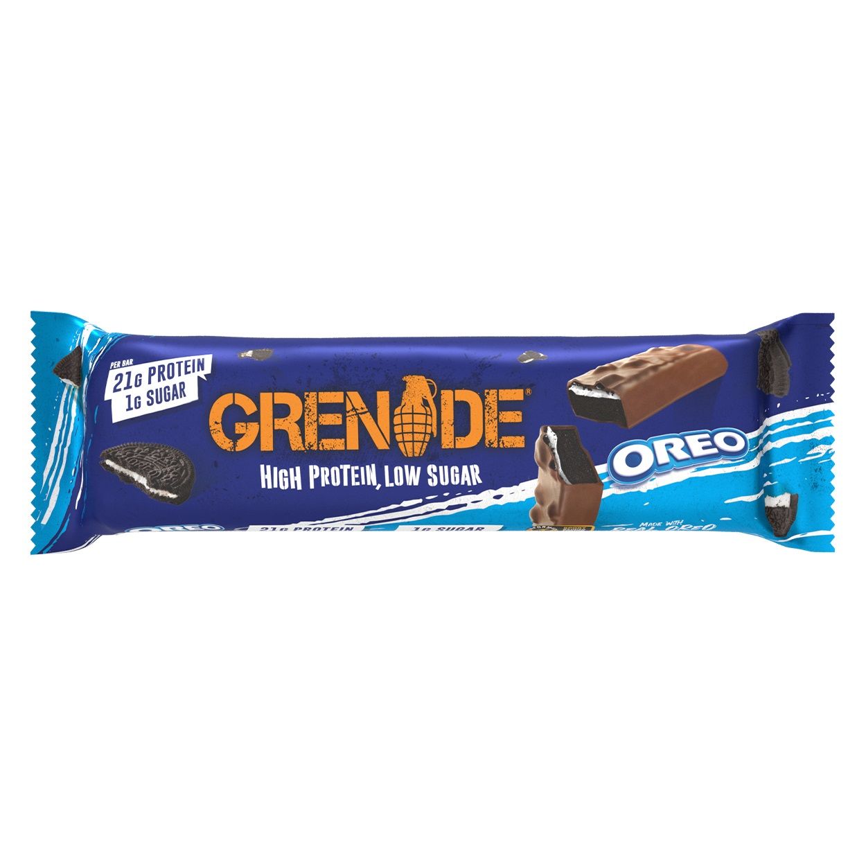 Buy Grenade Oreo Milk Chocolate Protein Bar, 35g Online in Jordan ...