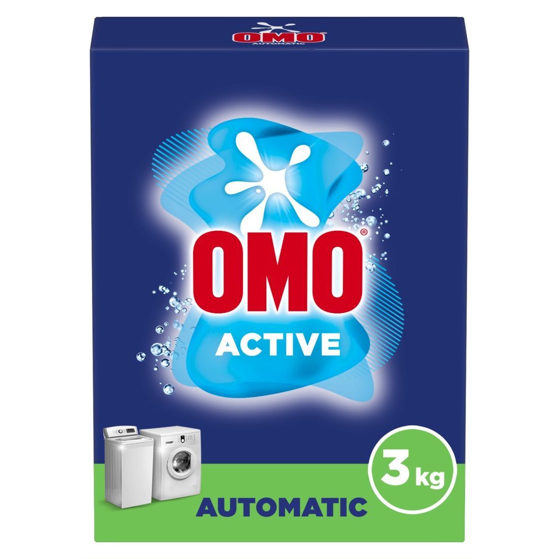 Buy Omo Active Automatic Powder Laundry Detergent, 3kg Online in Bahrain | Talabat Bahrain