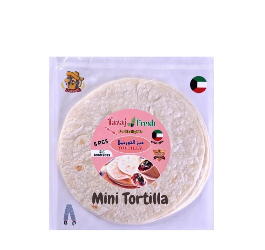 Buy Tazaj Fresh Tortilla Mini Classic High Protein Bread, 150g Online ...