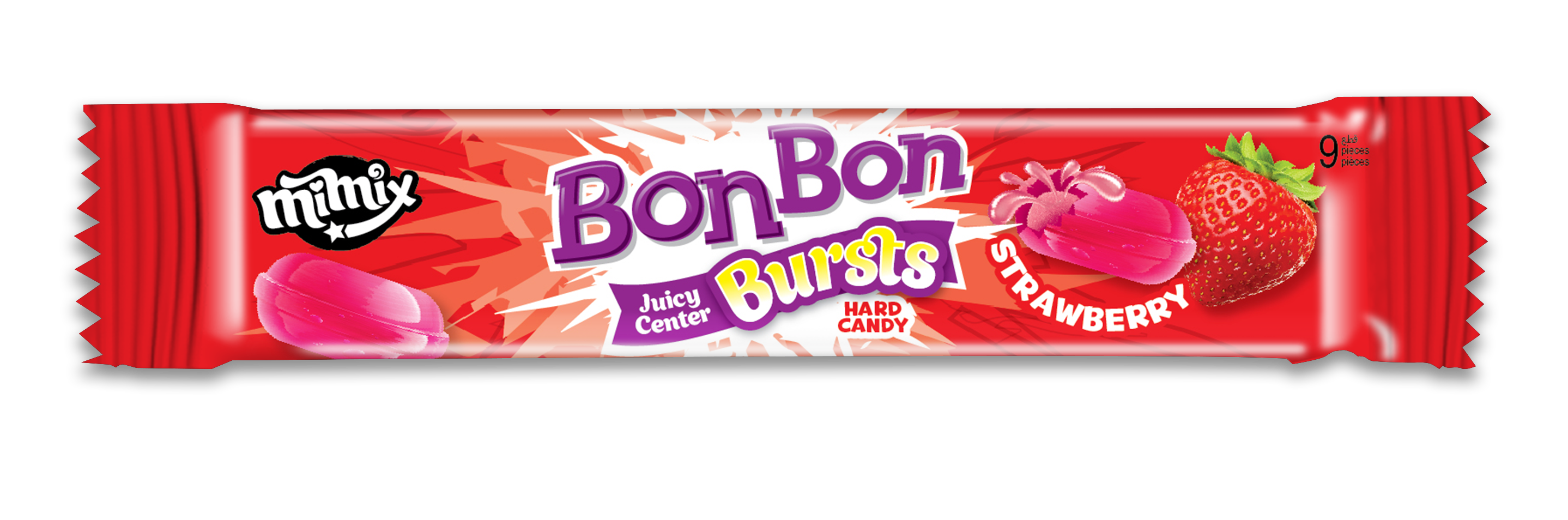 Buy Mimix Strawberry flavor Bonbon 32 gm Online in Egypt | Talabat Egypt