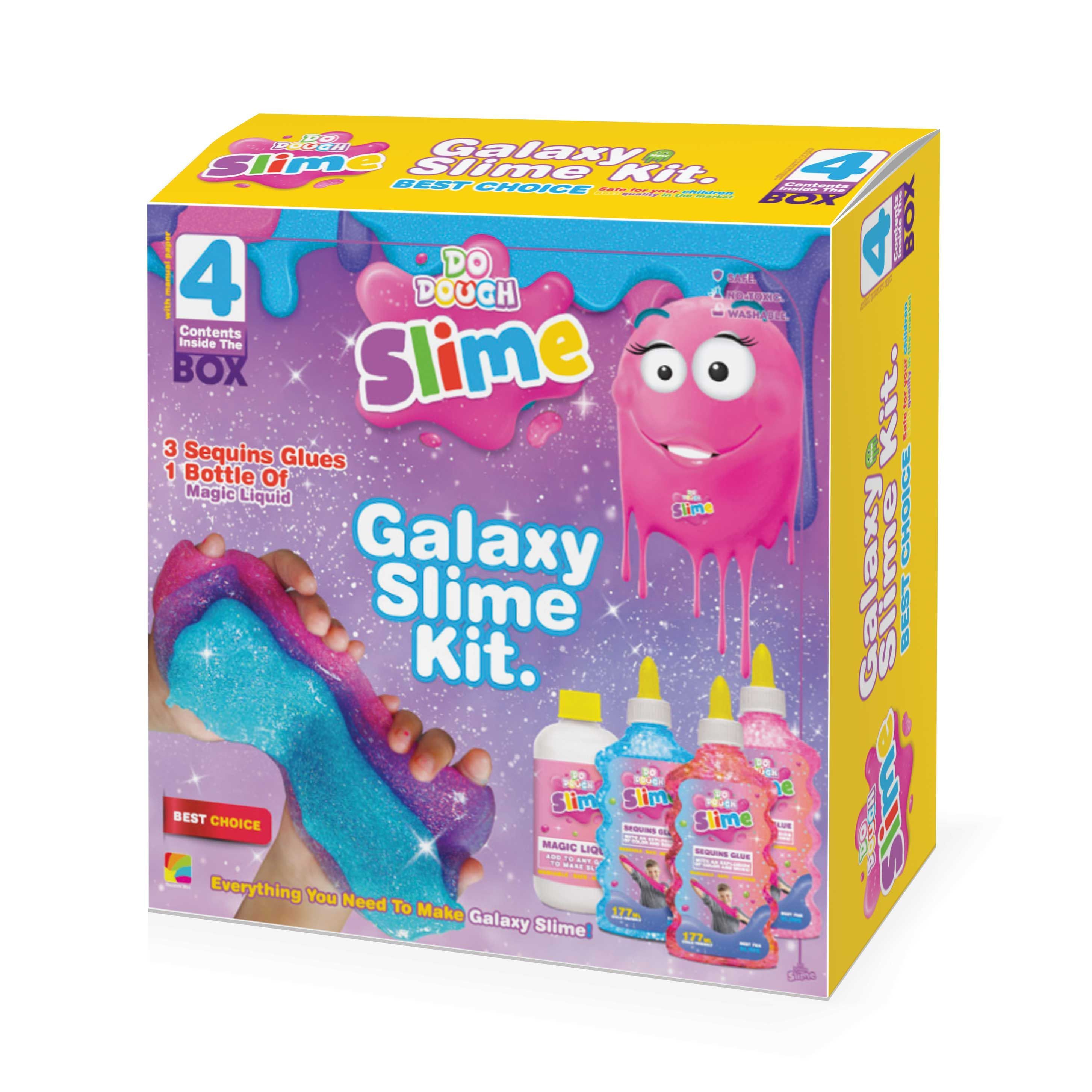 Buy Do Dough Galaxy Slime Set, 4 Pieces Online in Kuwait | Talabat Kuwait
