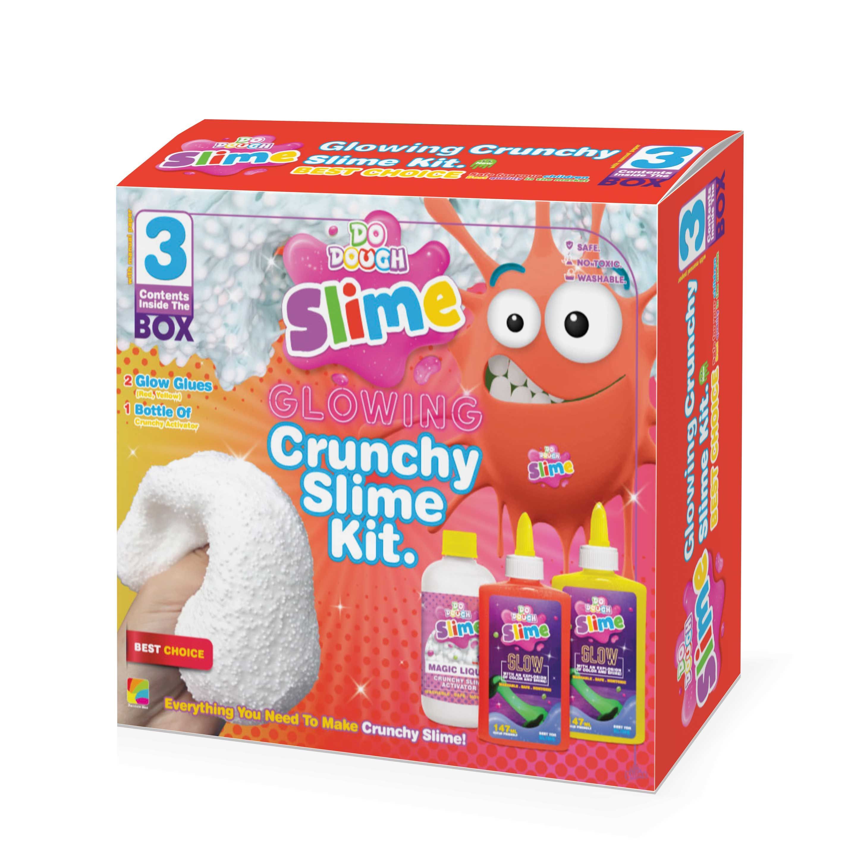 Buy Do Dough Glowing Crunchy Slime Set, 3 Pieces Online in Kuwait ...
